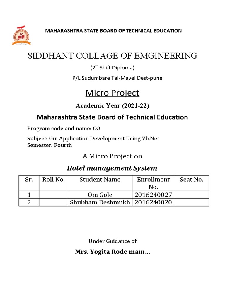 Gad Microproject | Download Free PDF | Visual Basic .Net | Password