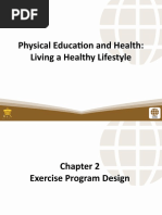 Chapter 2 - Exercise Program Design | PDF | Physical Fitness | Goal
