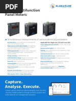 Secure Elite 300 Multifunction Meter | PDF | Power Supply | Electrical ...