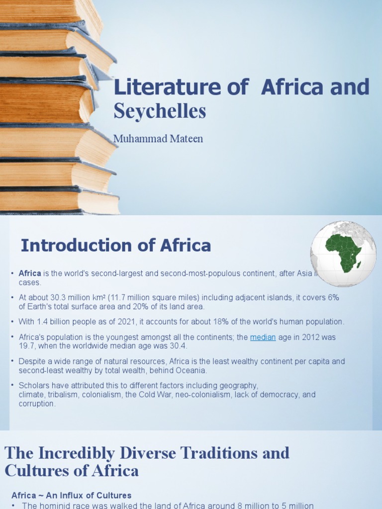 Literature of Africa and Seychelles | PDF | African Literature | Africa