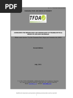 Kenya Import Permit Guidelines for Medicines | PDF
