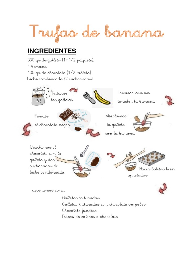 Trufas de Banana | PDF