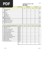 Machine Check Sheet | PDF | Machines | Manufactured Goods