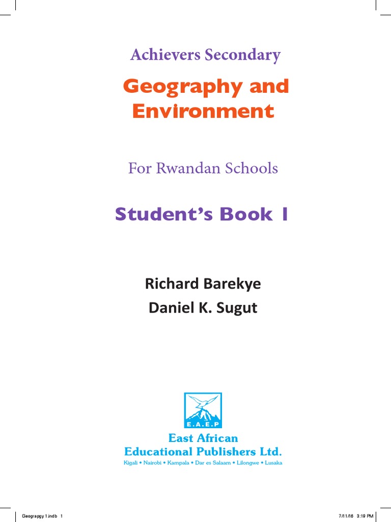 Geograpgy 1 PB Press | PDF | Geography | Weather