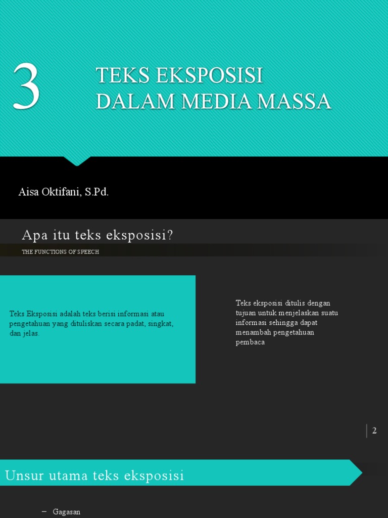 Teks Eksposisi Dalam Media Massa Pdf