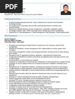 Sample Resume | PDF | Microsoft Windows | Windows 10