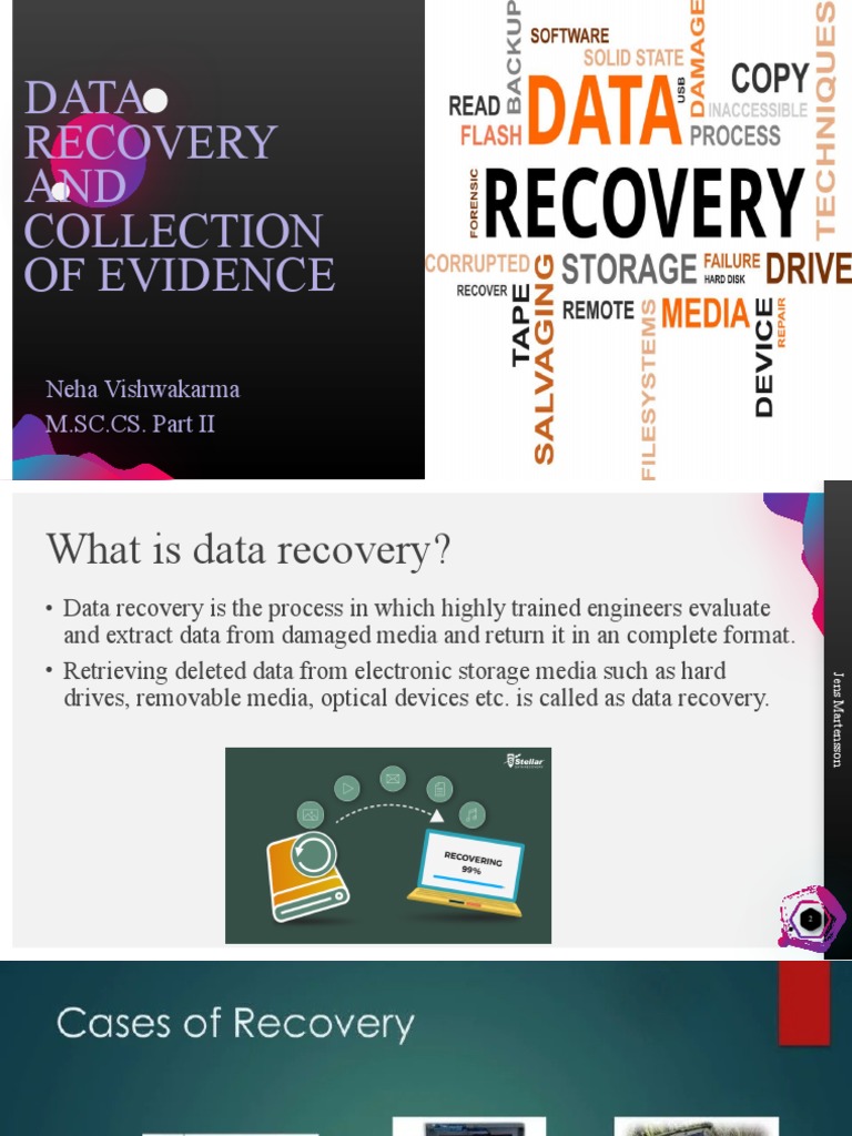 Data Recovery and Collection of Evidence | PDF | Backup | Computer Data ...