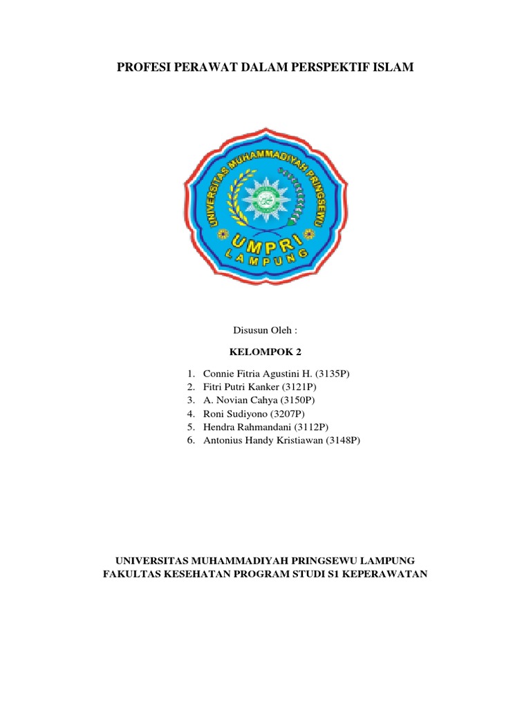 Profesi Perawat Dalam Perspektif Islam | PDF | Kesehatan Holistik ...