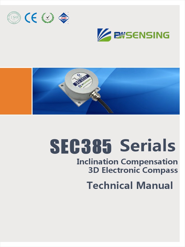 Sec385 TM | PDF | Compass | Magnetometer