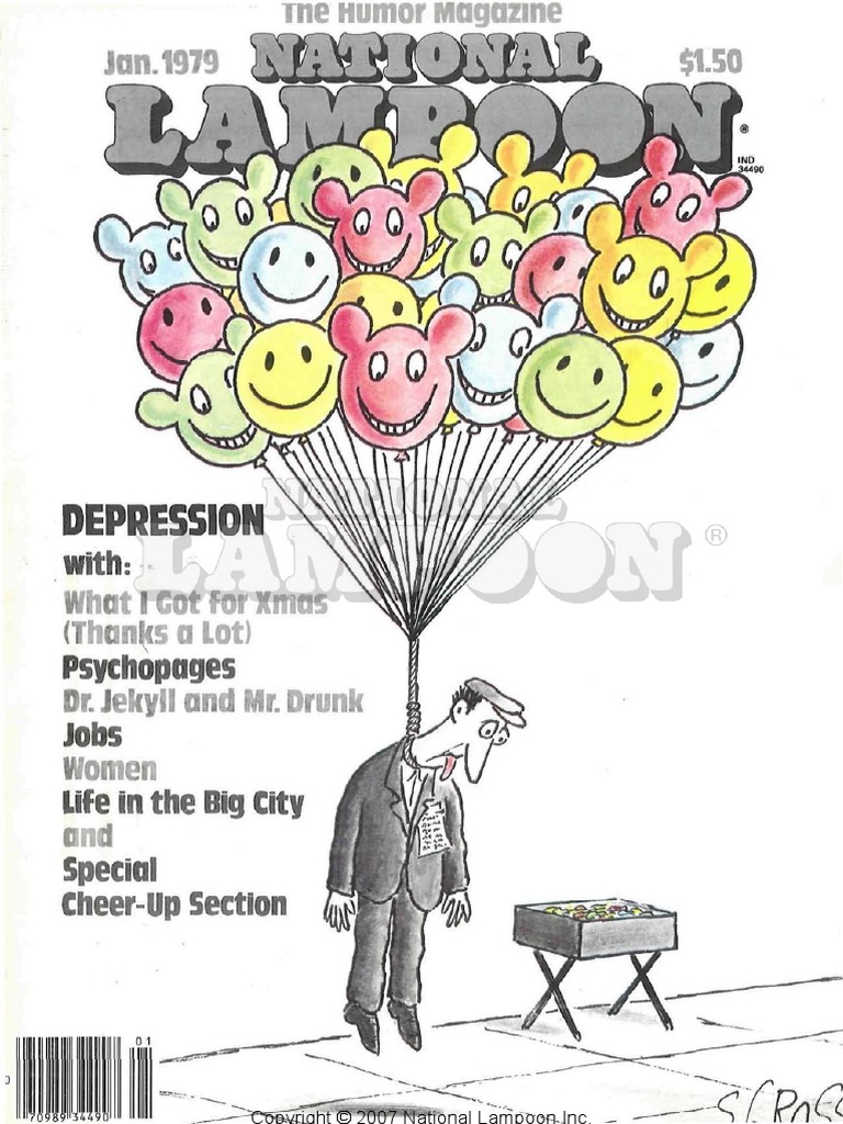 National Lampoon Depression Issue January 1979 | PDF | Loudspeaker ...