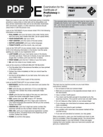 12 Page Answer Booklet: Read These Instructions | PDF