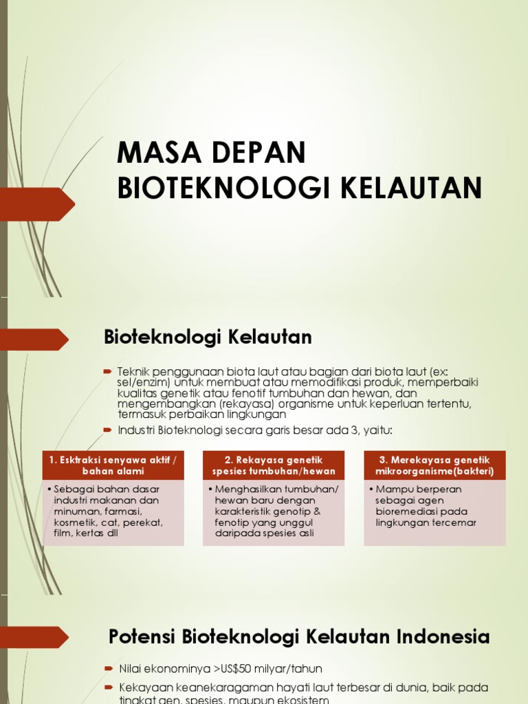 Masadepanbioteknologikelautan. P14 | PDF | Sains & Matematika