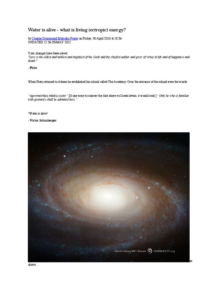 Ectropic Energy | PDF | Light | Theory Of Relativity