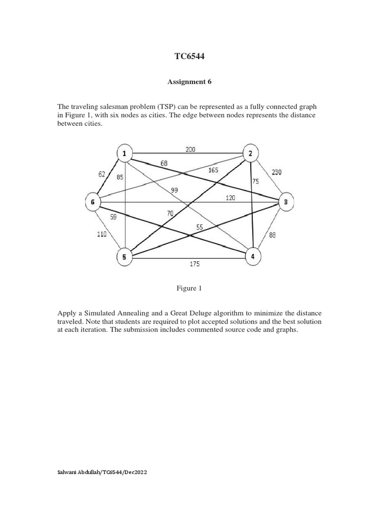 TSP Optimization for Students | PDF | Teaching Methods & Materials | Computers