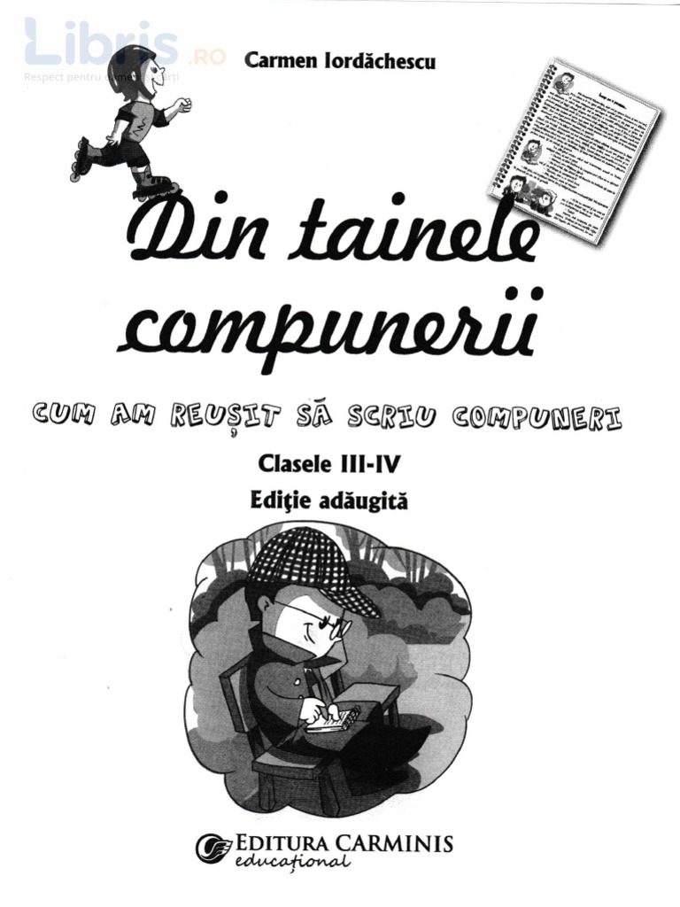 Din Tainele Compunerii - Clasele 3-4 - Carmen Iordachescu | PDF