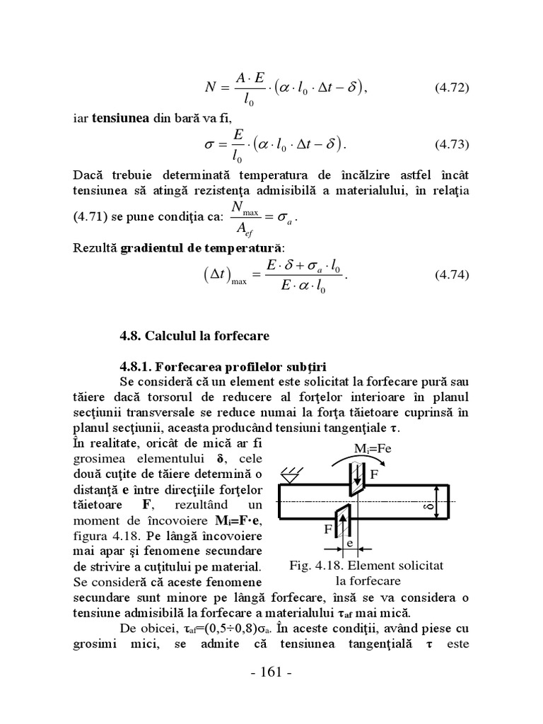 7.curs 7 - Solicitarea de Forfecare | PDF
