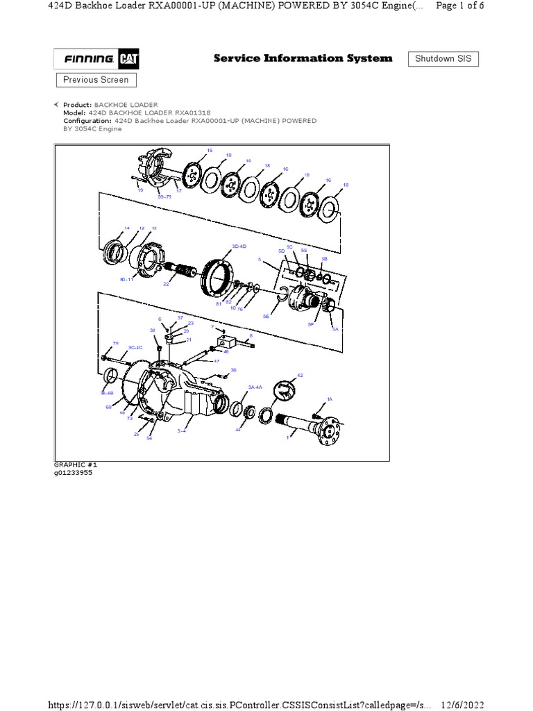 Axel GP Rear | PDF | Axle | Loader (Equipment)