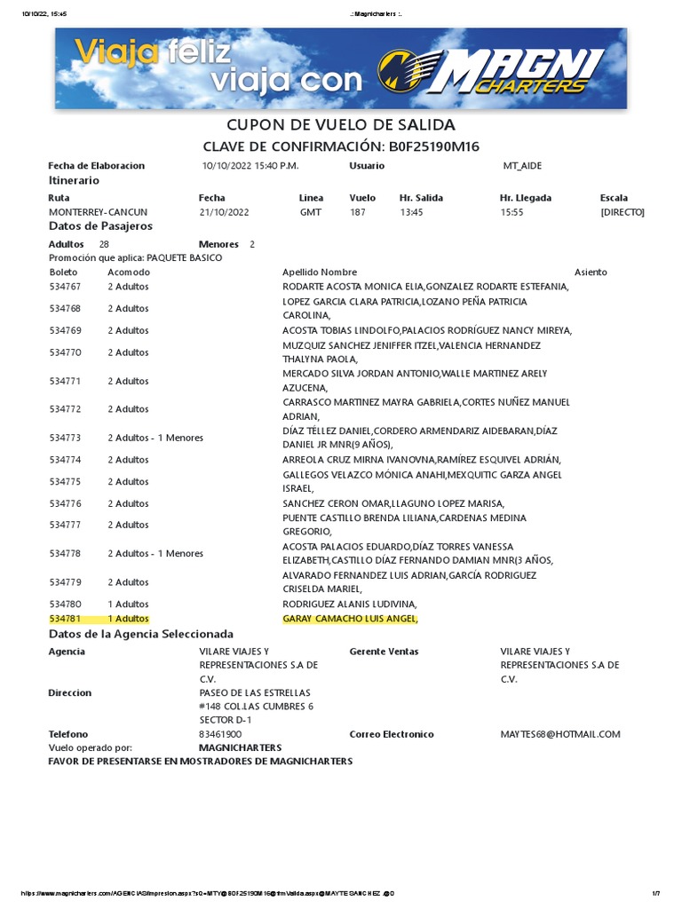 Documentos Luis Angel Garay Camacho | Descargar gratis PDF | aerolíneas | Aviación Civil
