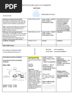 List of Statutory Certificates | PDF | Ships | Water Transport