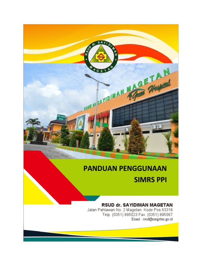 Panduan SIMRS PPI RSUD Magetan | PDF