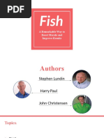 Fish by Stephen C Lundin | PDF