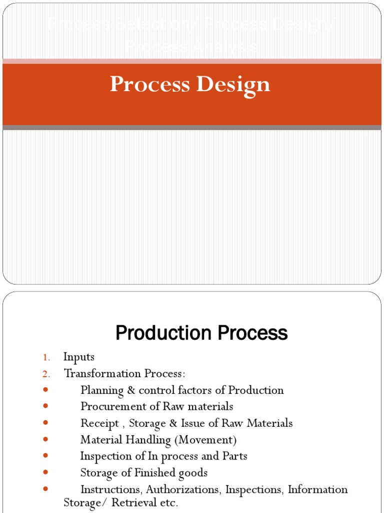 Chap-2 Process Analysis | PDF | Automation | Operations Management