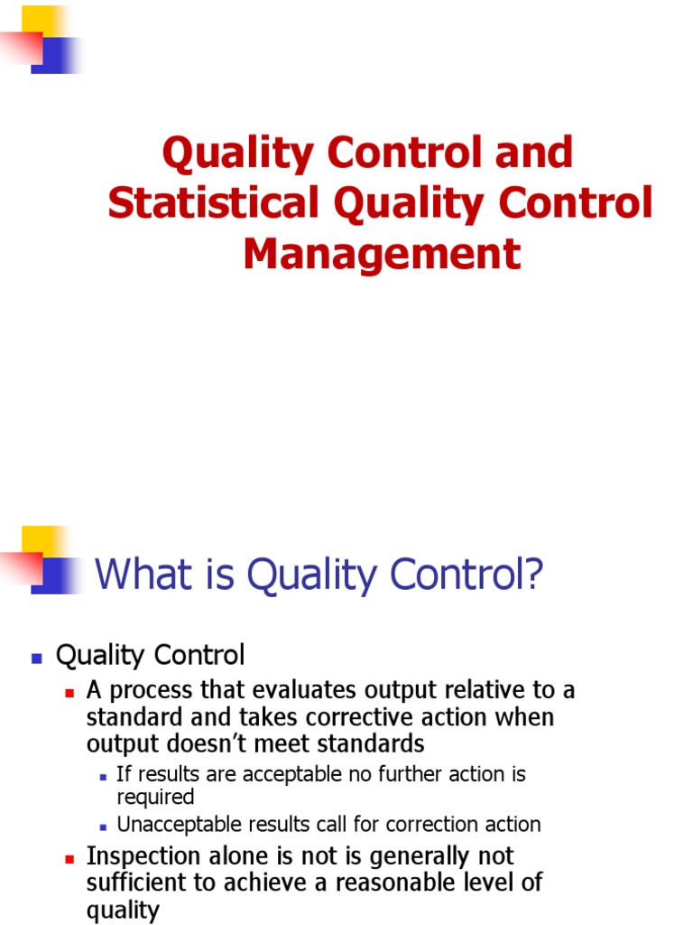 Chap-10 Quality Control | PDF | Sampling (Statistics) | Quality (Business)