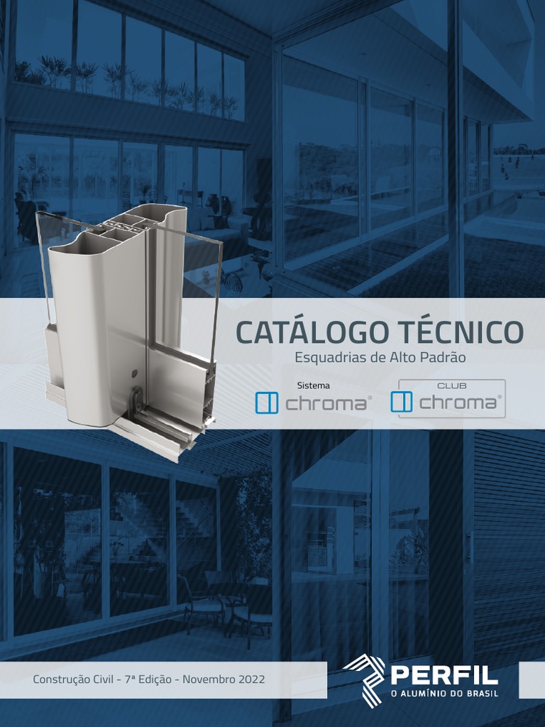 Catalogo Tecnico Chroma e Club Chroma Ed 7 Nov22-R01 | PDF | Qualidade (negócios) | Engenharia Civil