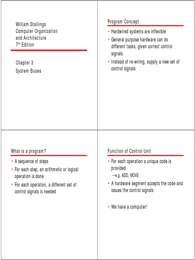 03 Buses | PDF | Central Processing Unit | Input/Output
