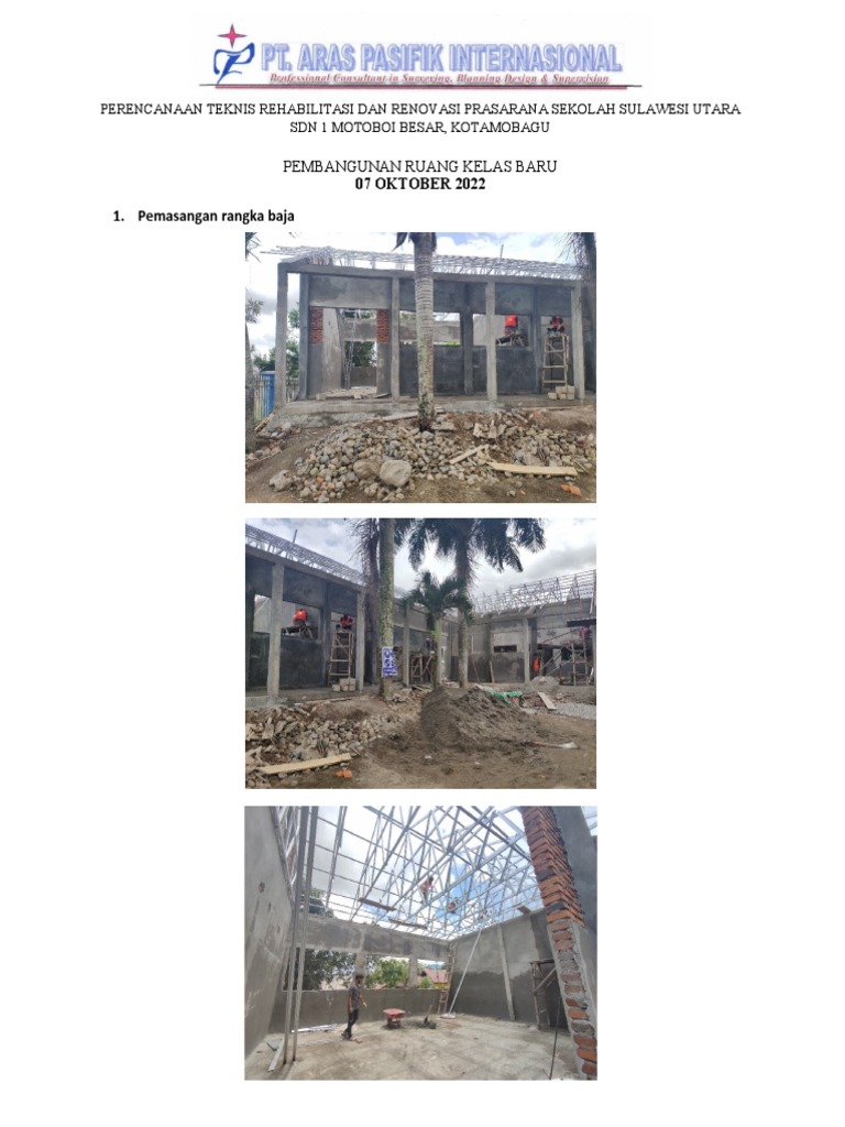 Pembangunan Ruang Kelas Baru | PDF