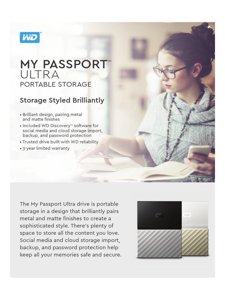My Passport Ultra | PDF | Backup | Computer Data Storage