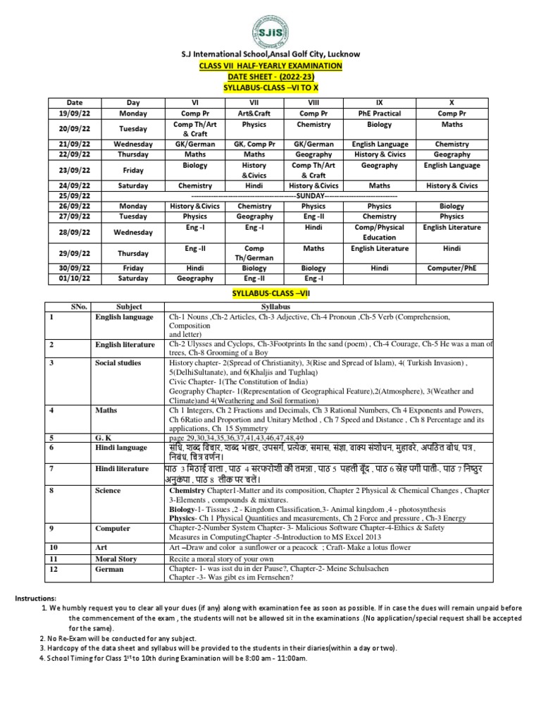 Class7 Schedule | PDF | English Language | Linguistics