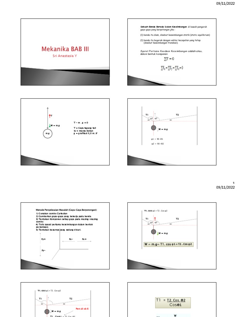 BAB III Mekanika | PDF