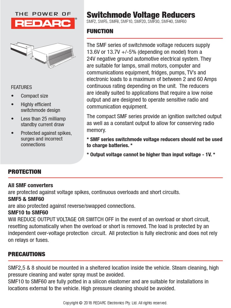 SMF Instruction Manual | PDF | Fuse (Electrical) | Amplifier