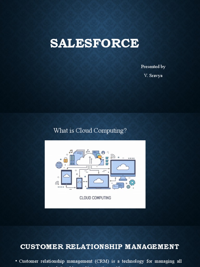 Sales Force | PDF | Customer Relationship Management | Computing