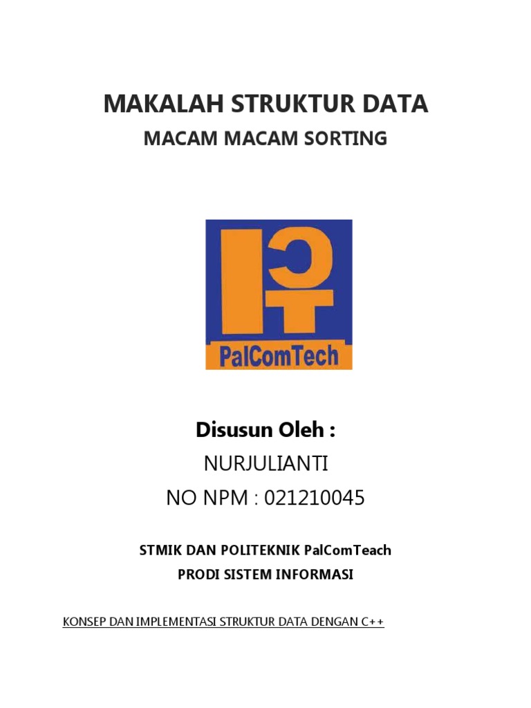 Makalah Struktur Data | PDF | Komputer | Teknologi & Rekayasa
