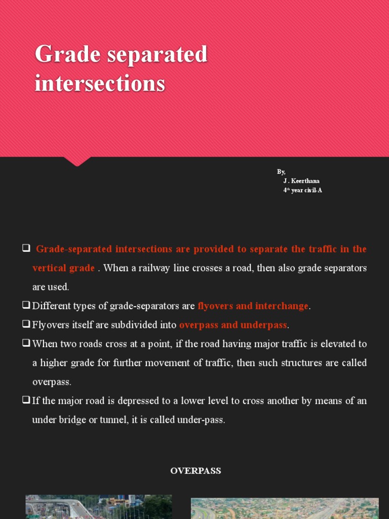 Grade Separated Intersections | PDF