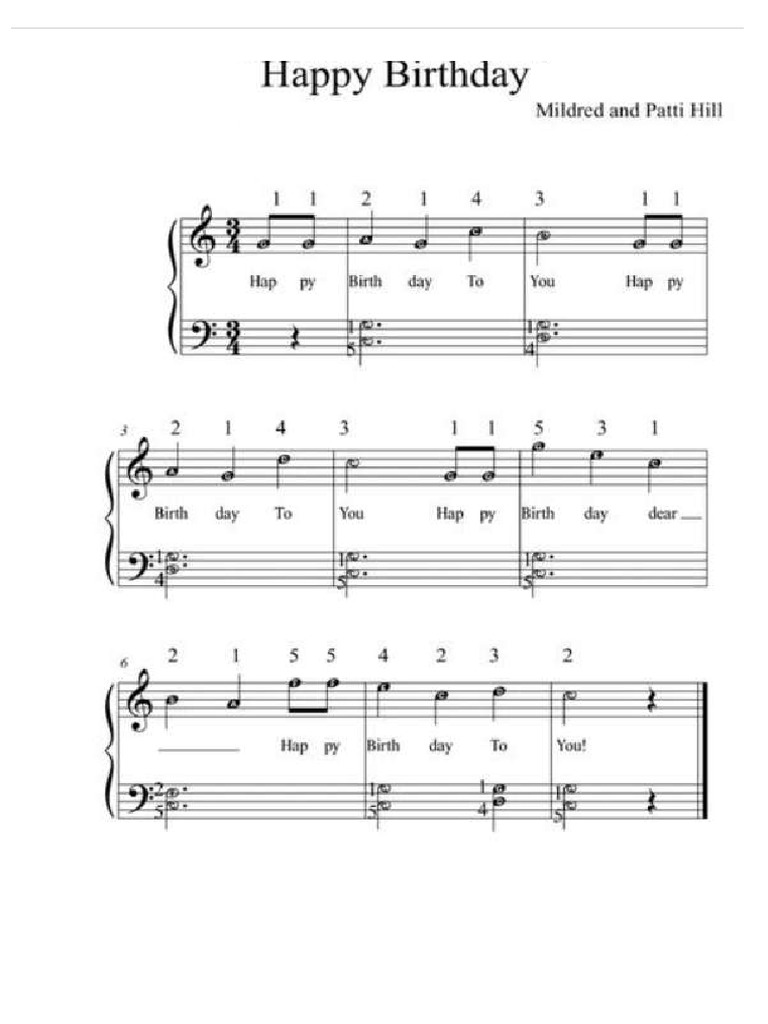 Happy Birthday | PDF