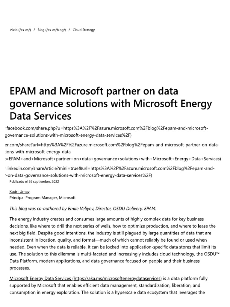 EPAM and Microsoft | PDF