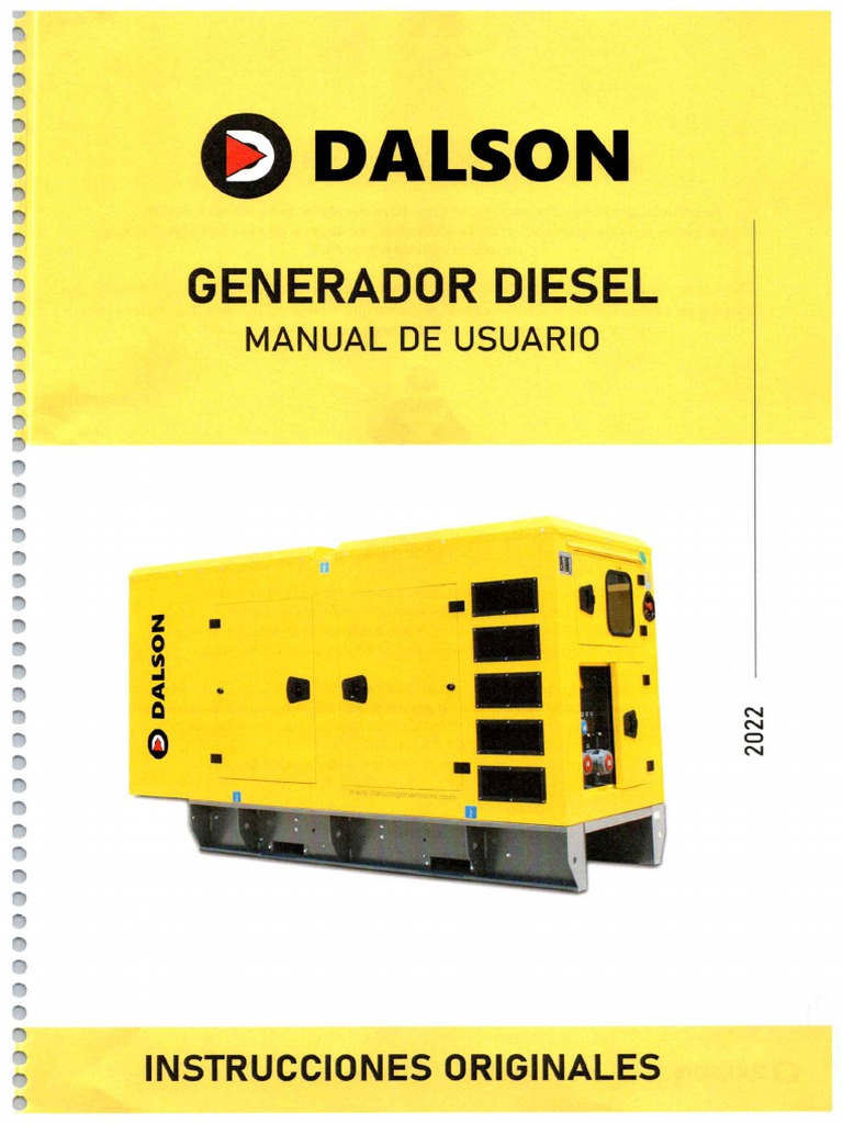 Manual Generador Dalson D50ist | PDF