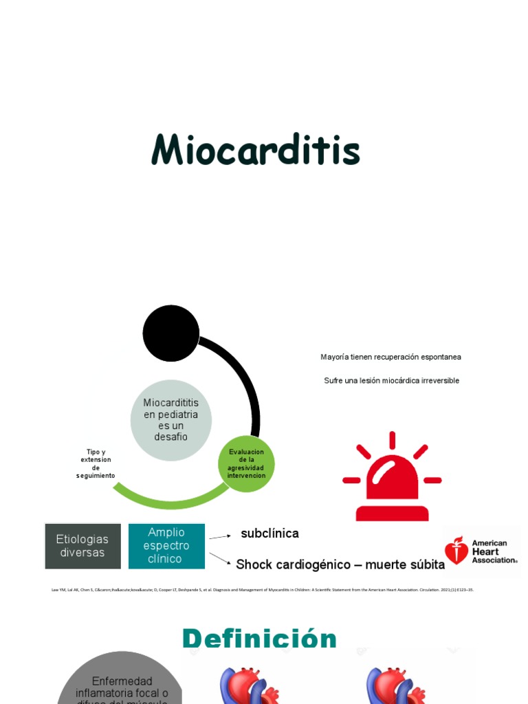 Miocarditis nov_22 | PDF | Electrocardiografia | Insuficiencia cardíaca