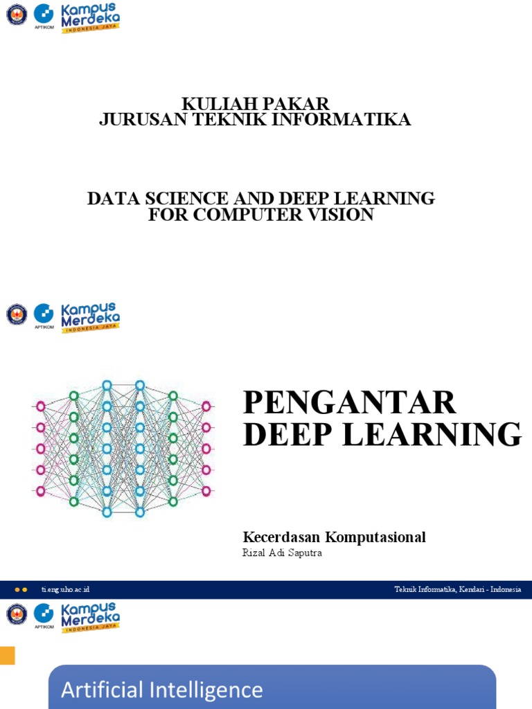 Deep Learning untuk Pengenalan Objek | PDF