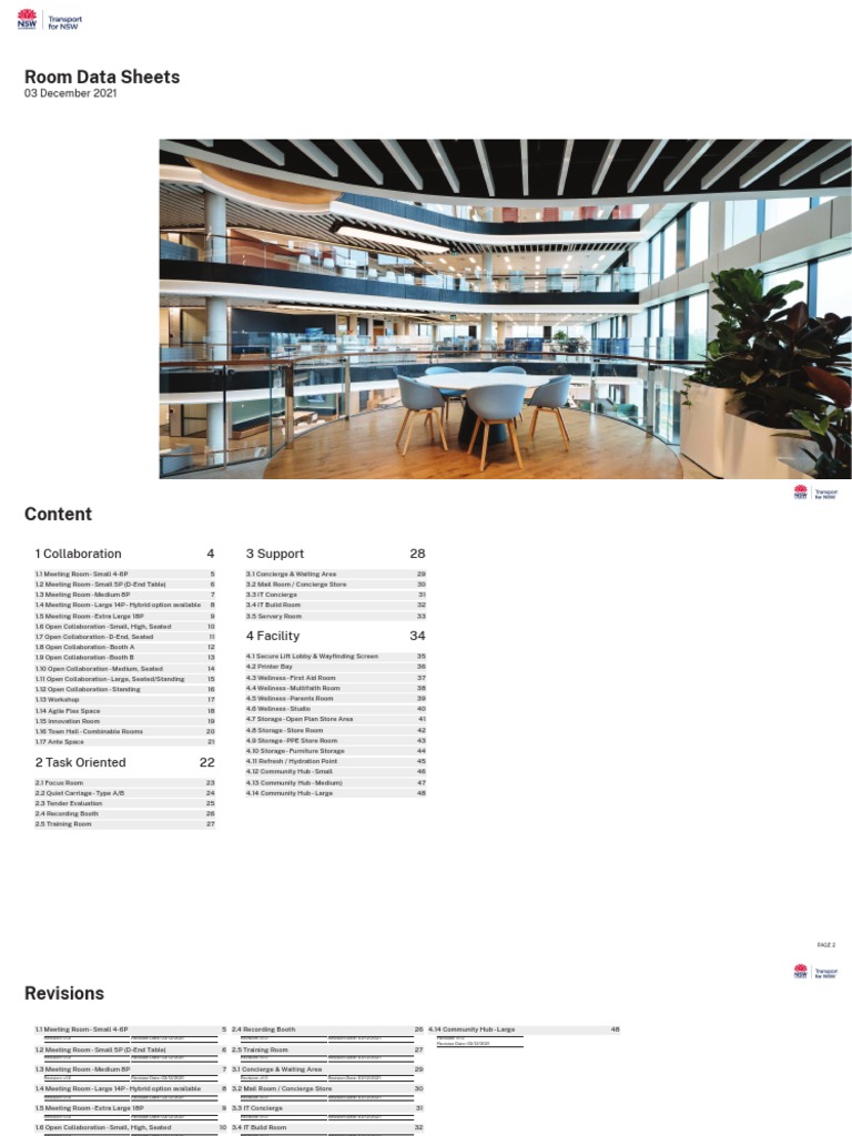 DesignGuidelines RoomDataSheets | PDF | Wall | Door