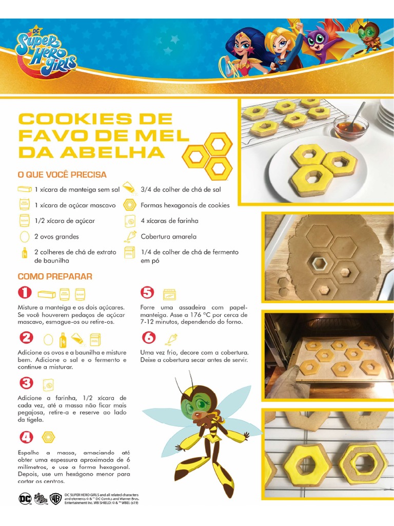 Super Hero Girls Recipe | PDF