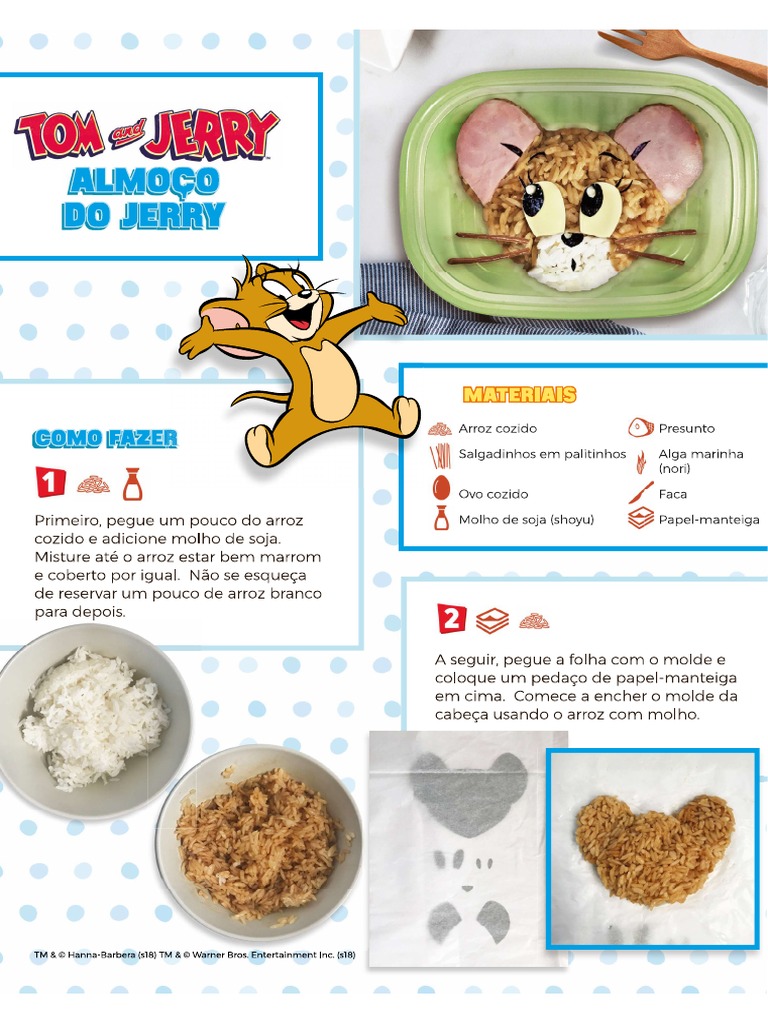 Tom and Jerry Bento Pops | PDF