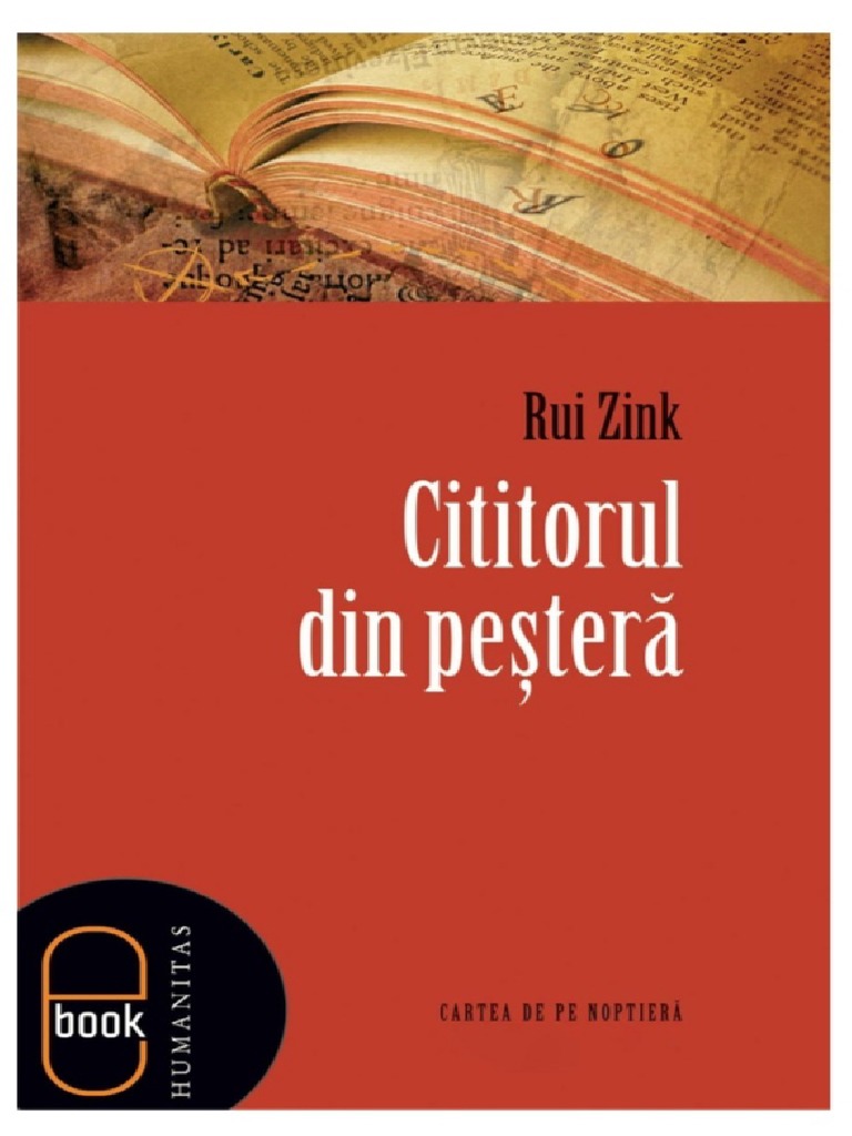Cititorul Din Peșteră, de Rui Zink | PDF