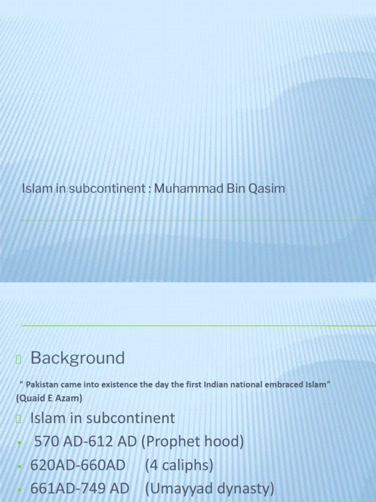 Muhammad Bin Qasim | PDF