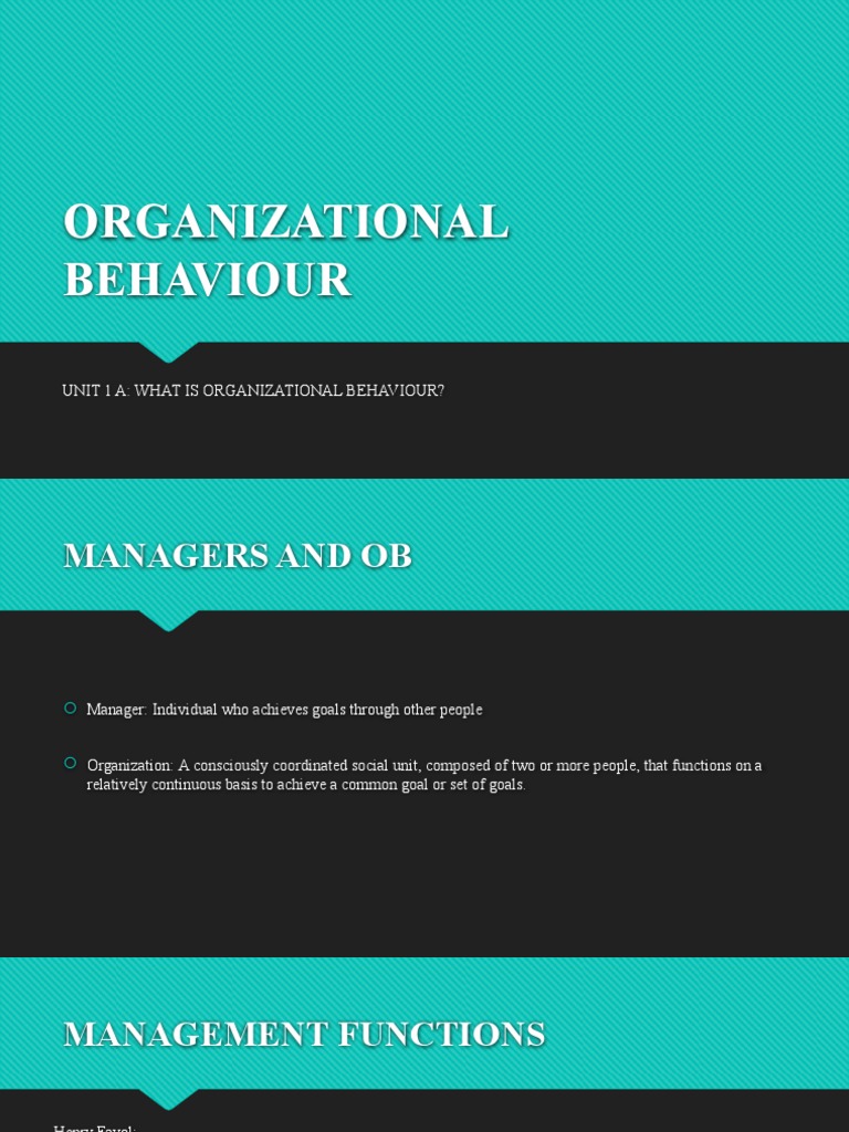 BMS OB Module 1 | PDF | Extraversion And Introversion | Behavior
