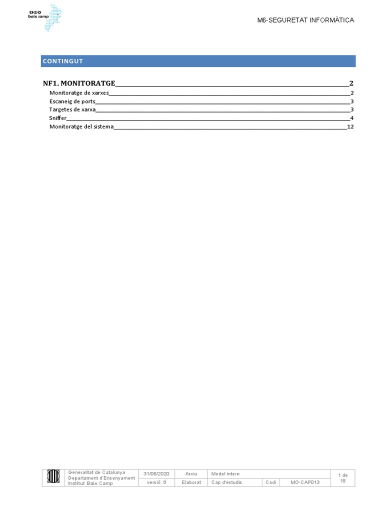M6 UF5 NF1 Teoria | PDF
