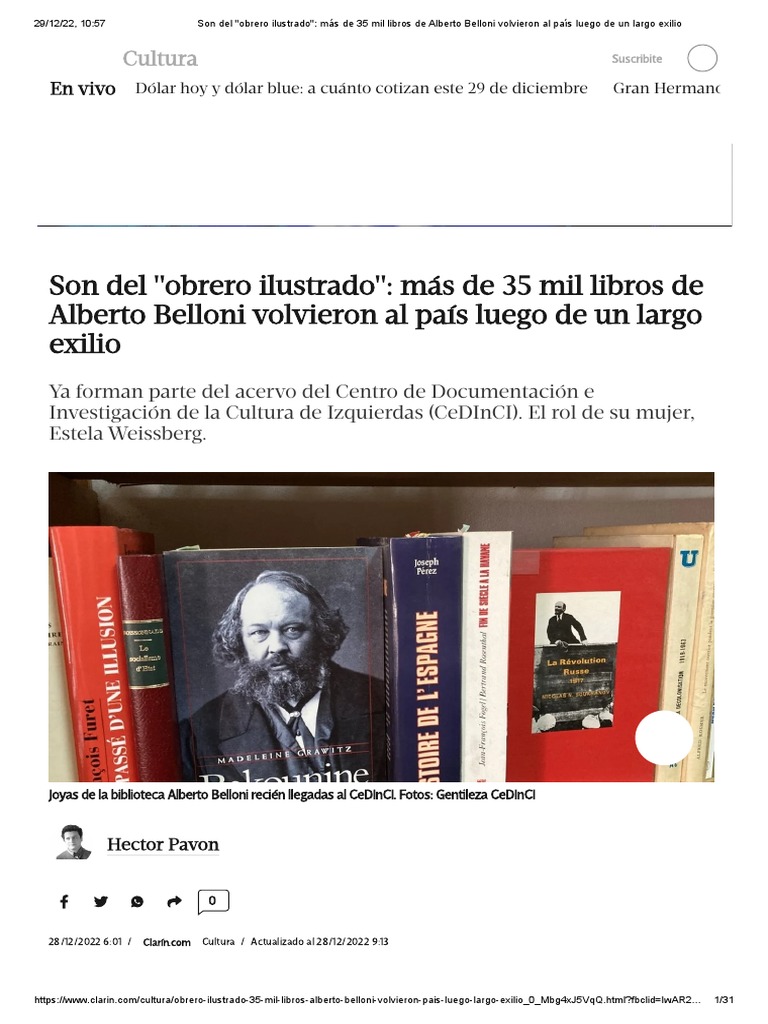 Son Del - Obrero Ilustrado - Más de 35 Mil Libros de Alberto Belloni ...